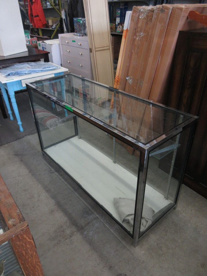 Floor Standing Glass Display Case
