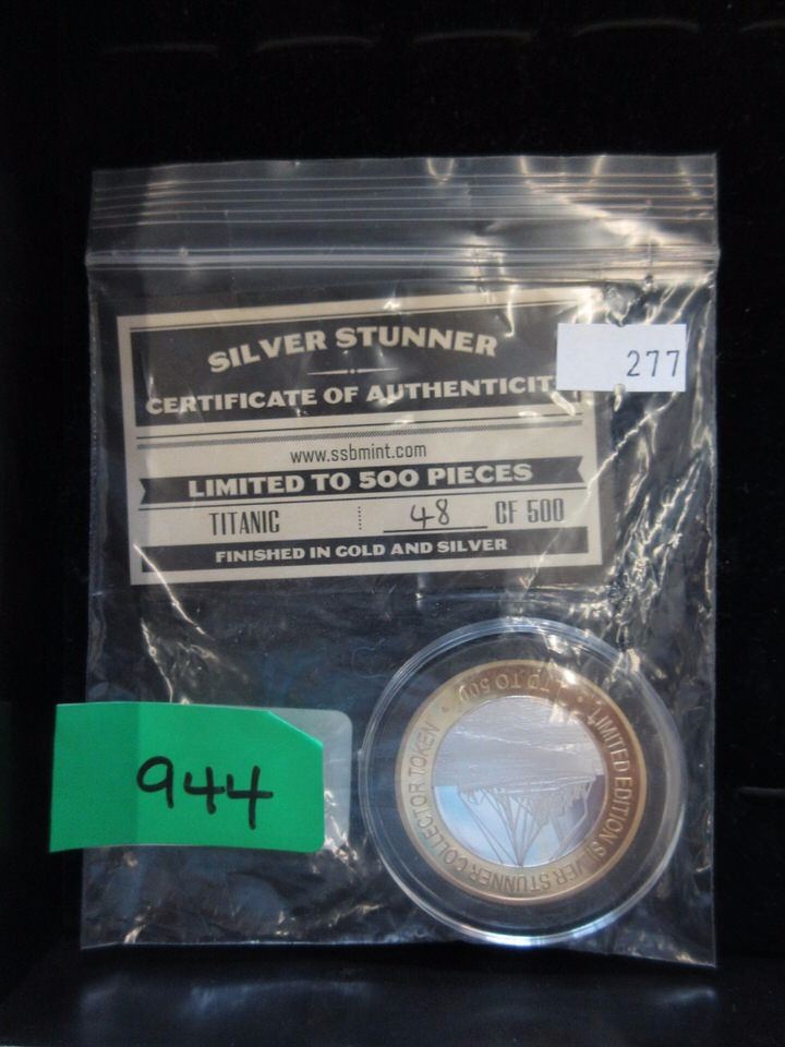 Limited Edition Silver Stunner Collector's Token