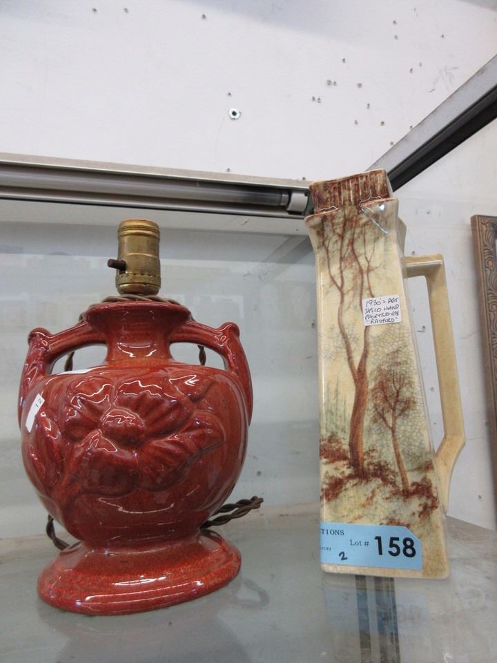 1930s Radford Jug & Lamp Base