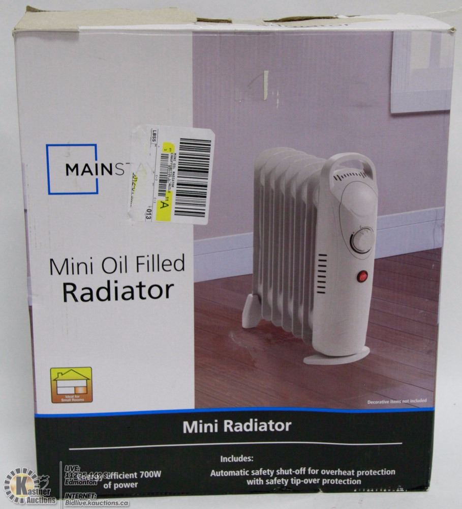 MAINSTAYS MINI RADIANT HEATER