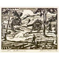 Harry Louis Freund (American 1905-1979), Vendor, Arkansas, Store at ...