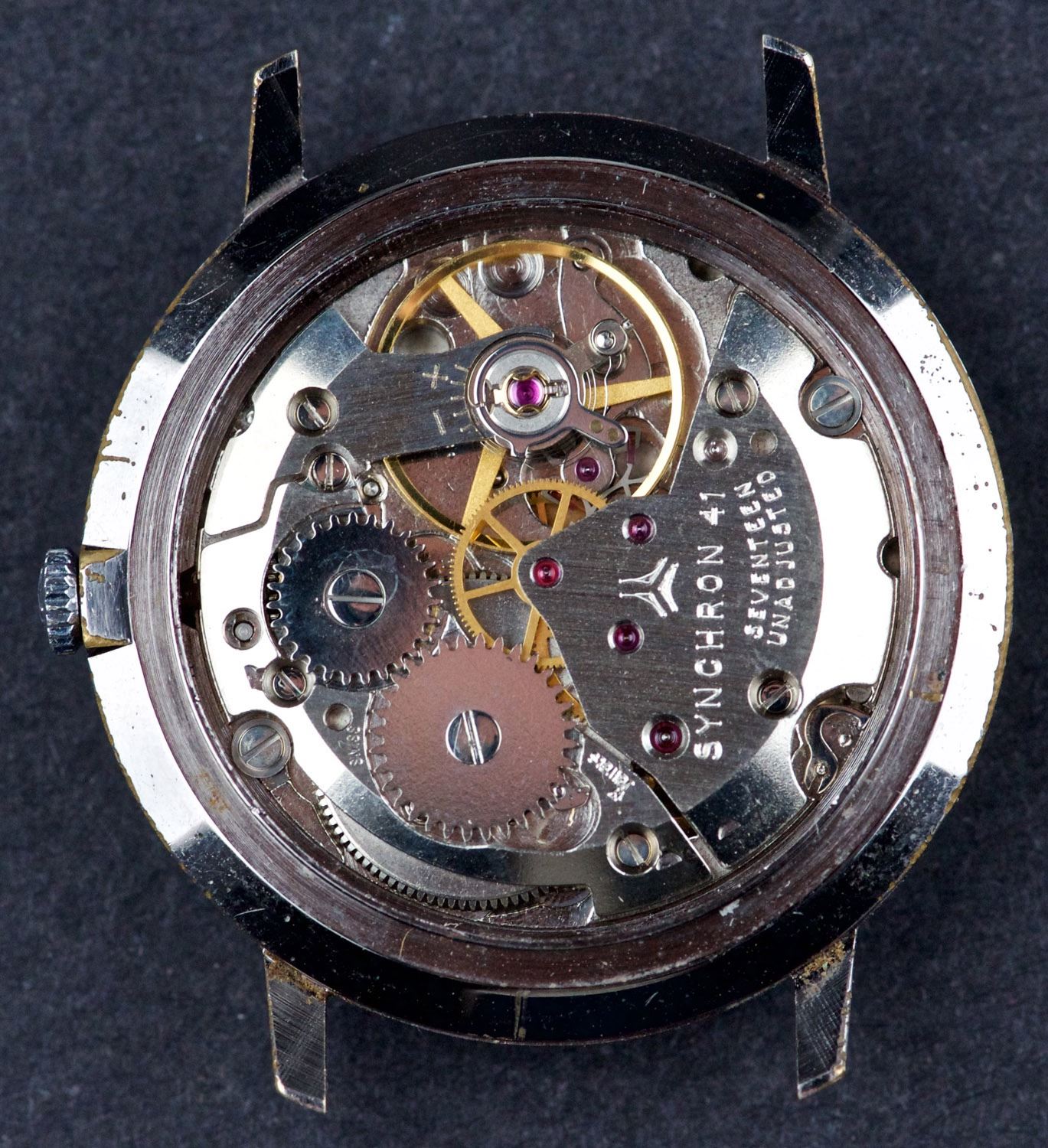 Vintage Doxa Synchron 41 with ETA 2750 Mechanical Movement