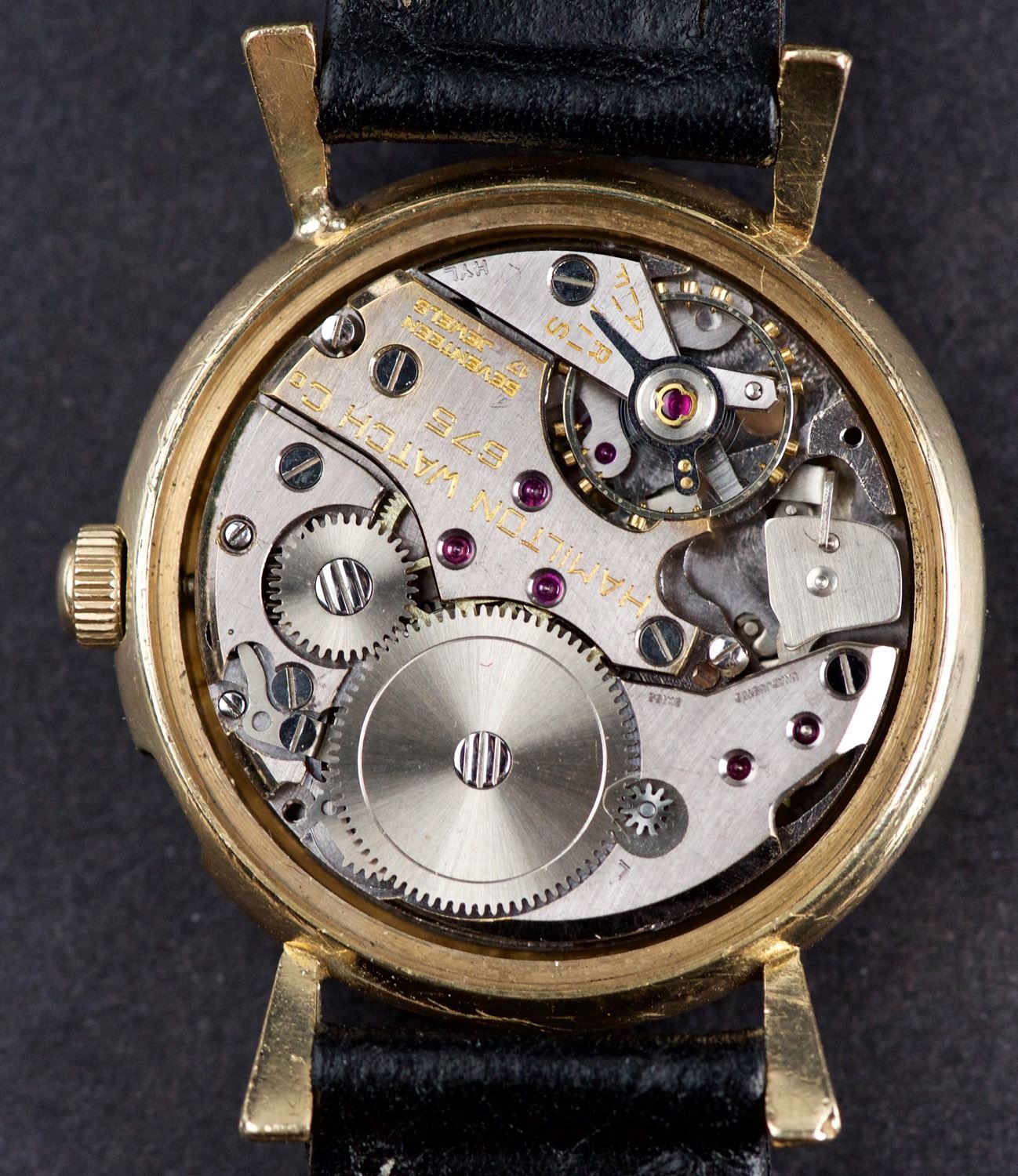 Circa 1950's Hamilton Chanticleer Alarm Watch