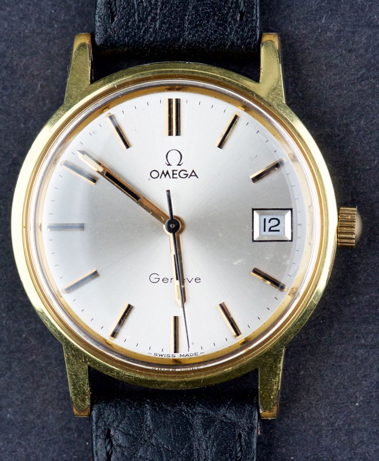1972 Omega Geneve Cal.613 with Micrometric Regulator Handwinding Watch