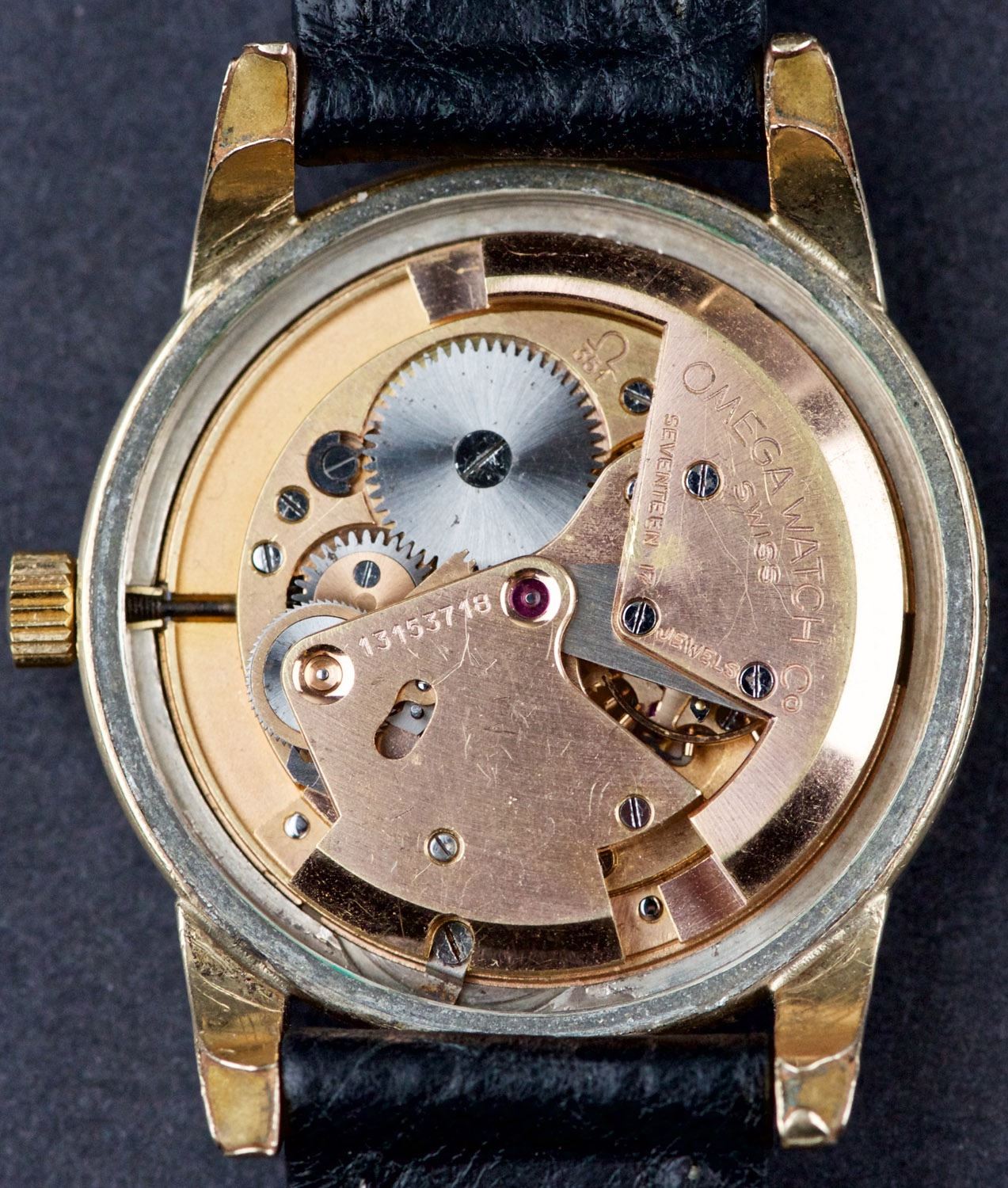 Vintage 1950's Omega SEAMASTER Cal. 351 "BUMPER" Automatic Watch