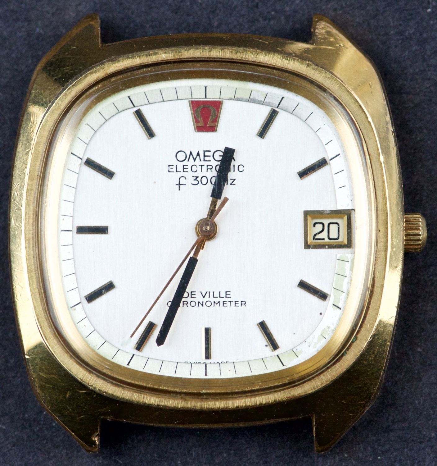 Classic 1972 Omega DeVille Chronometer Electronic 300hz Watch
