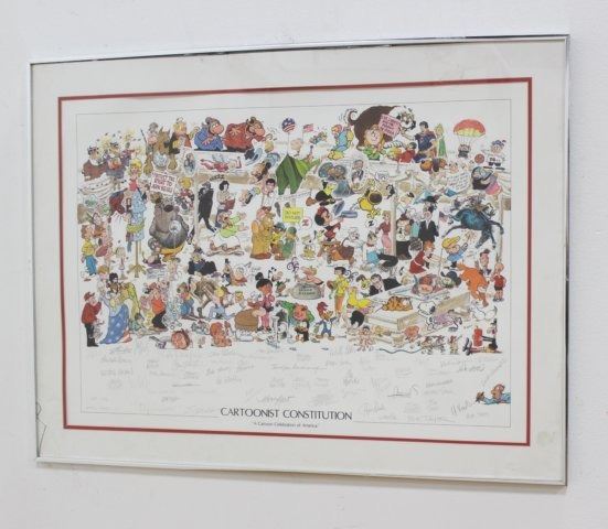 Cartoonist Constitution And Al Capp Daisy Mae