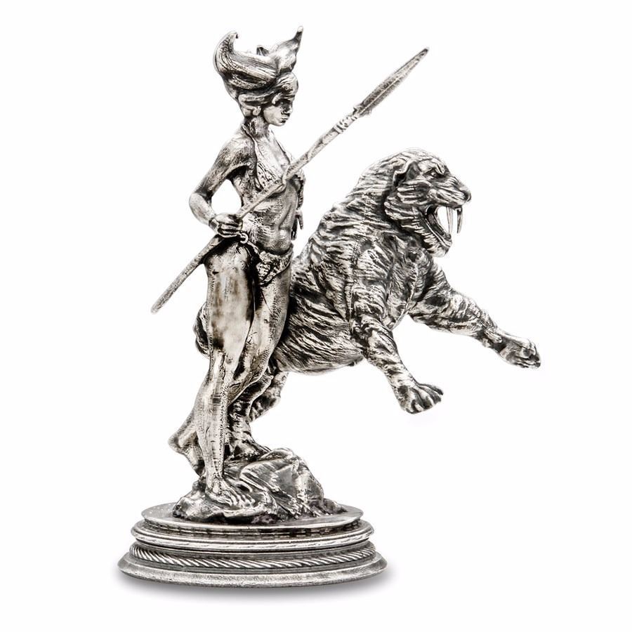 6 oz Silver Antique Statue - Frank Frazetta (The Huntress) Ltd Edition