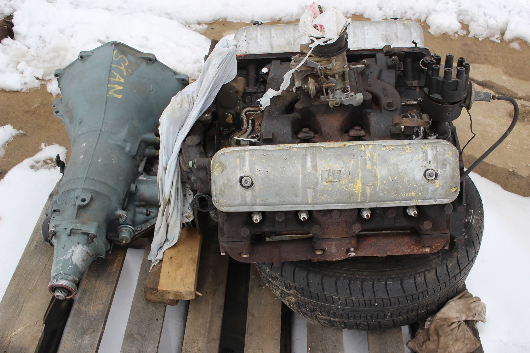Studebaker V8 Engine 259 HP Needs Overhaul Studebaker V8 Engine 259 HP Needs Overhaul