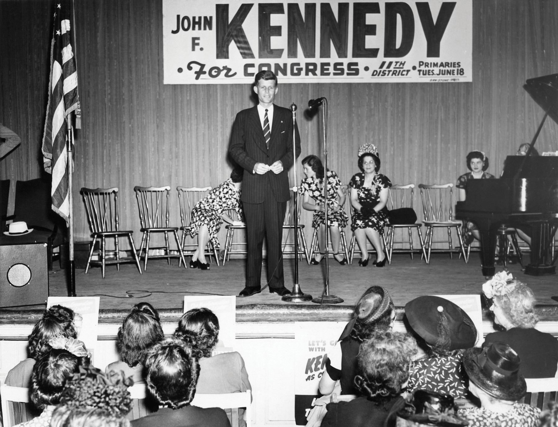 John F. Kennedy 1946 Congressional Campaign 'Meet the Kennedy's ...