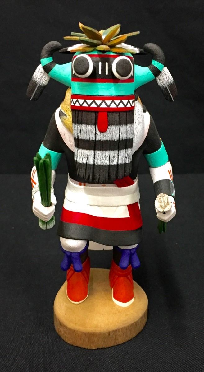Hopi Blue Whipper Kachina - Dashee