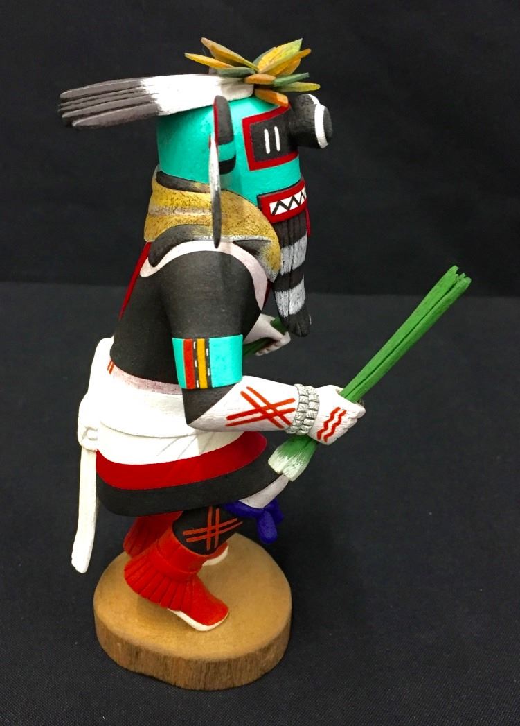 Hopi Blue Whipper Kachina - Dashee