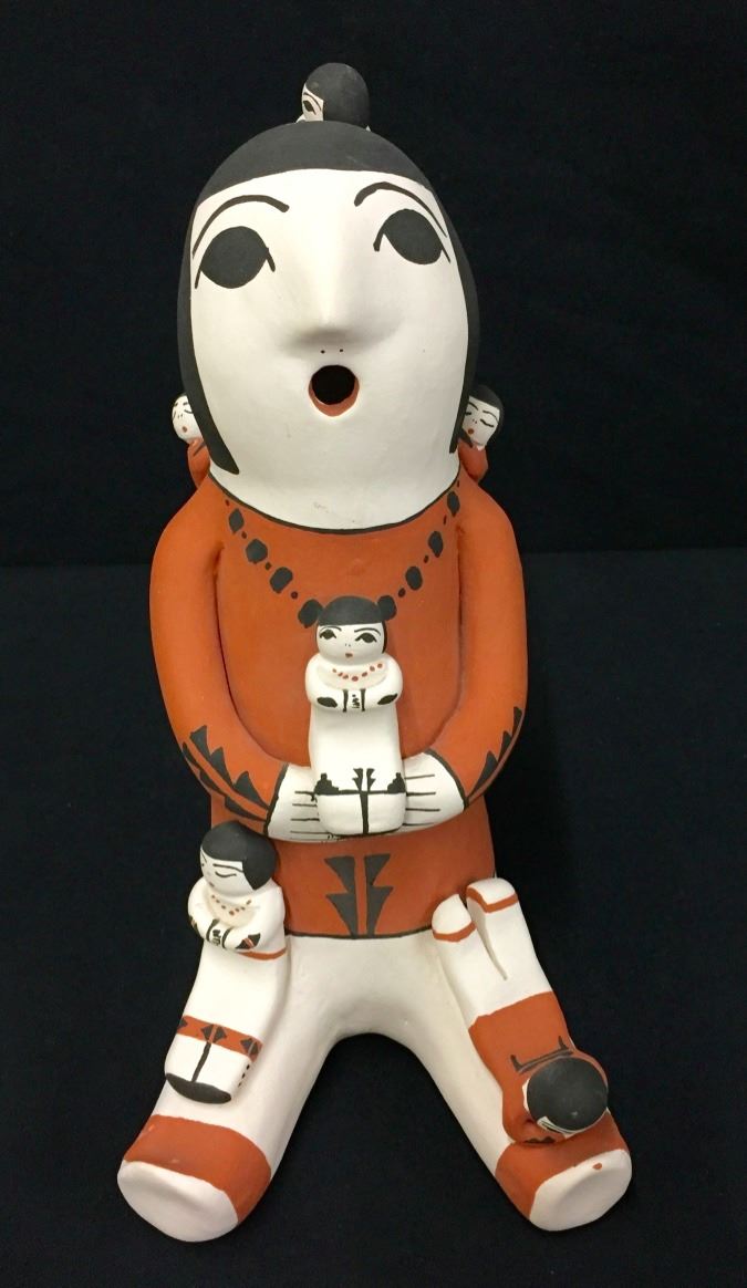 Santo Domingo Storyteller Pot