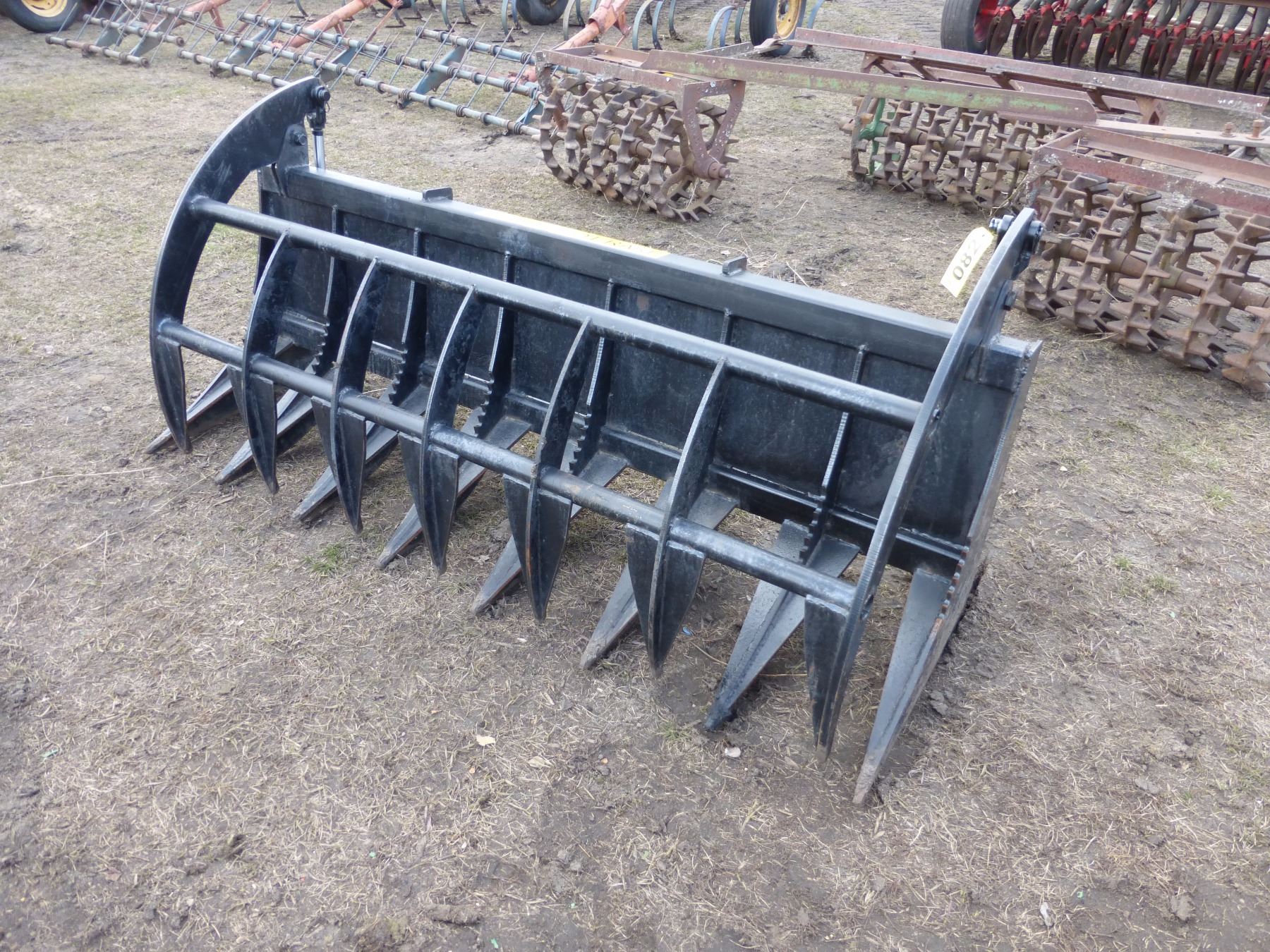 78" ROOT RAKE (BOBCAT)