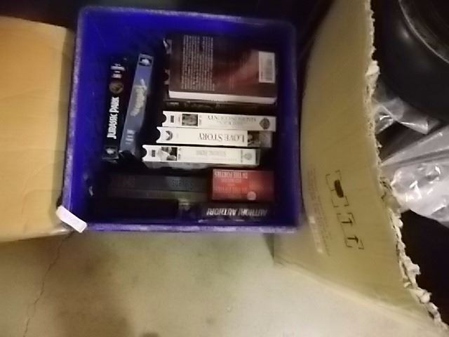 CRATE OF ASSORTED VHS