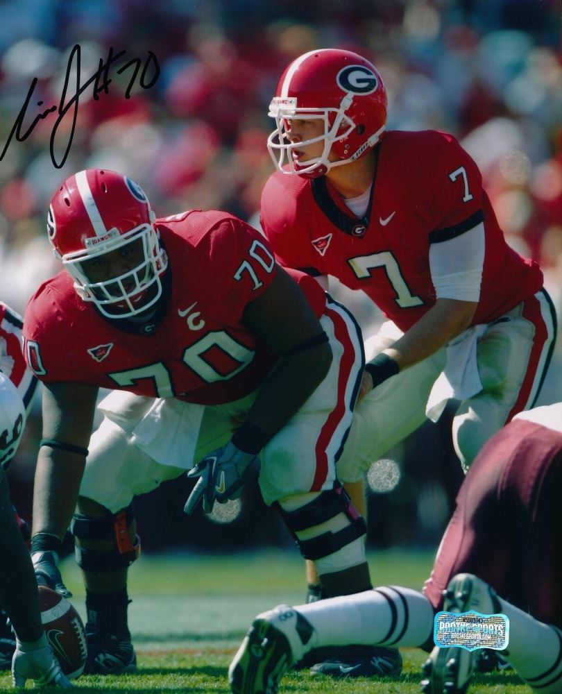 Nick Jones Signed Georgia 8x10 Photo (Radtke COA)