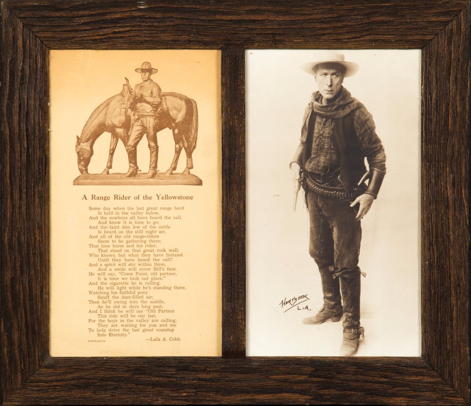 William S. Hart (1864 - 1946) Memorabilia Collection