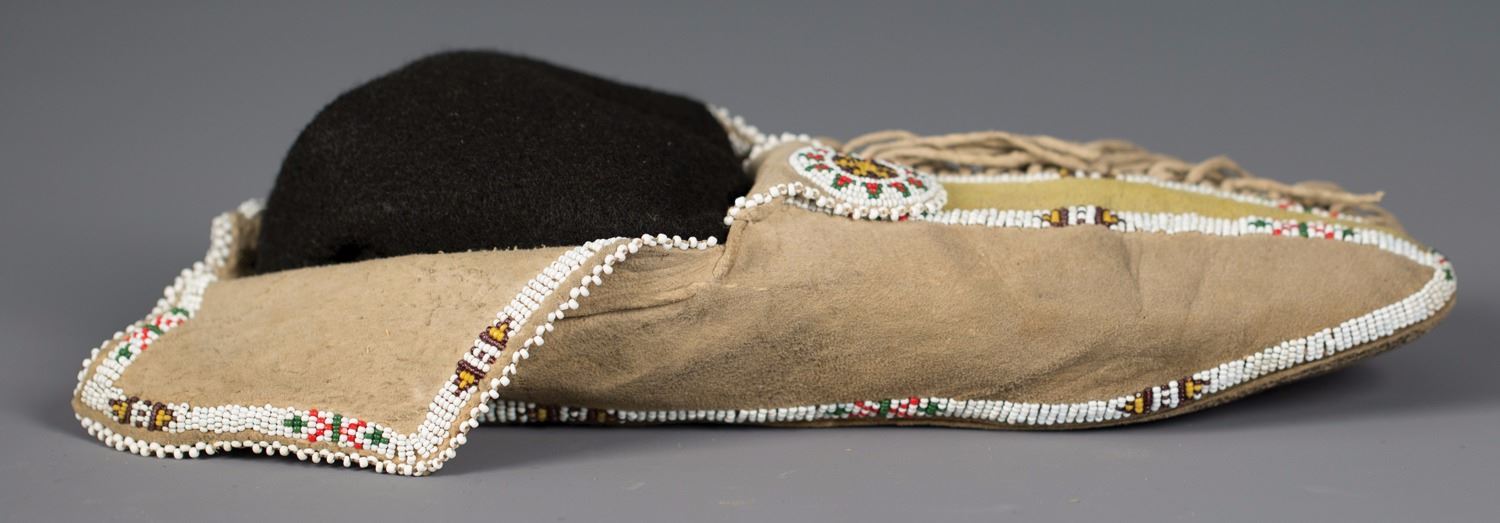 Comanche Beaded Moccasins