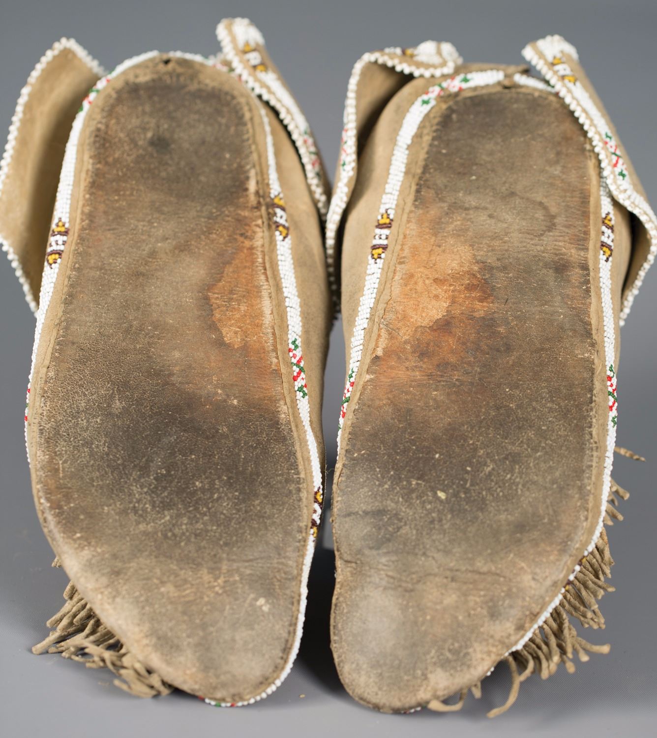 Comanche Beaded Moccasins