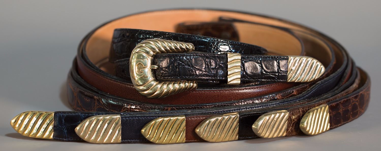 14K & 18K Bohlin Buckle Set with Extras