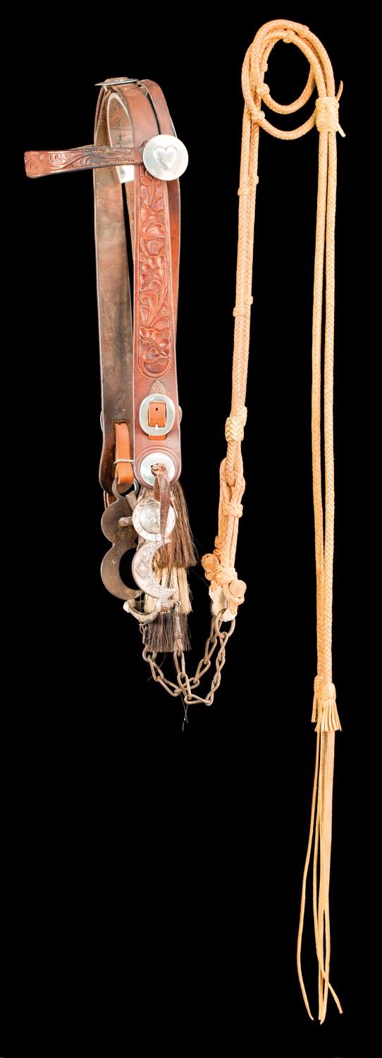 California Crescent Moon Bit with Bridle