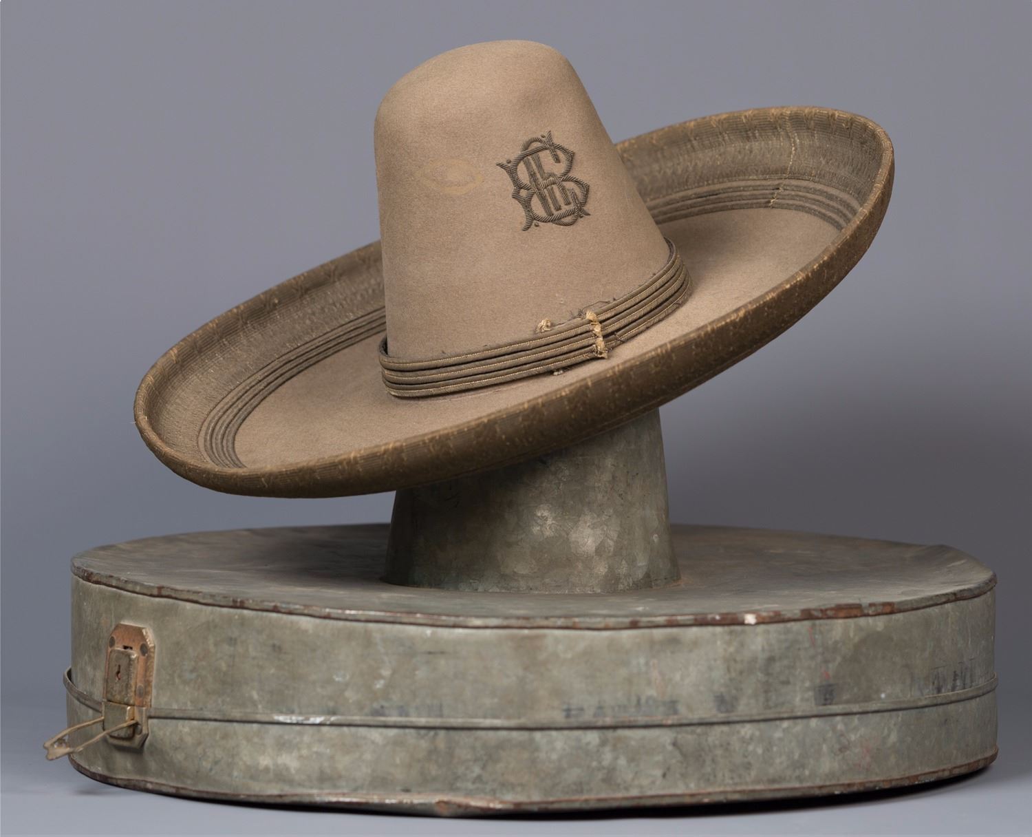 Fine Mexican Sombrero in Fantastic Handmade Case