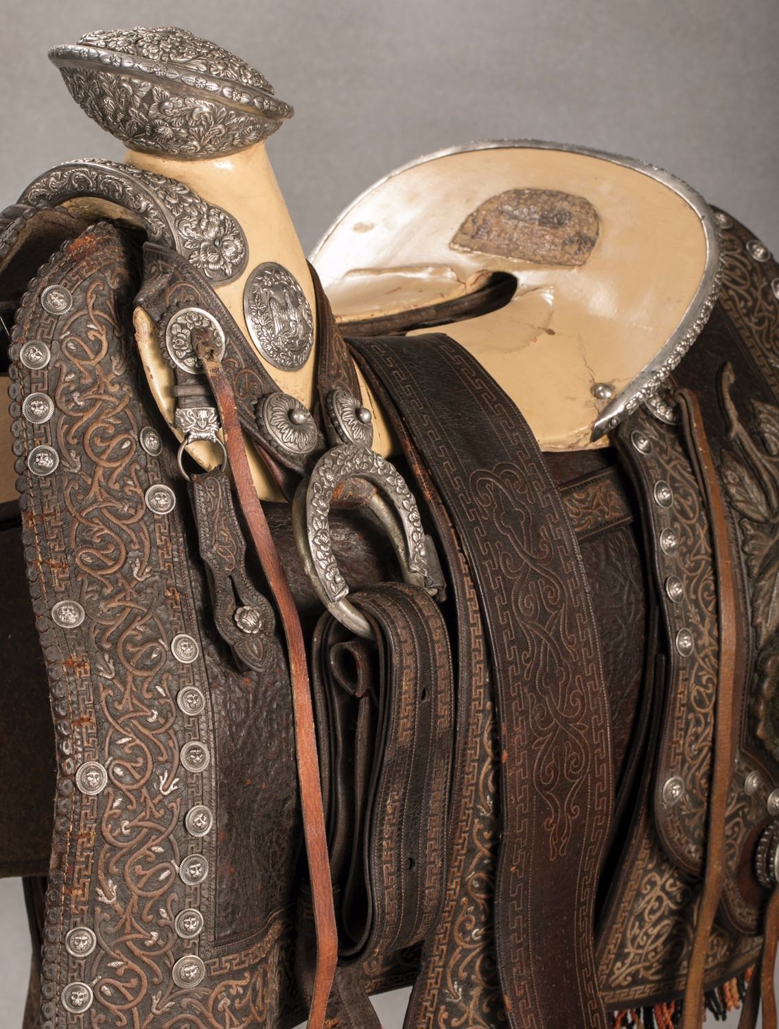 Ornate Early 1900s Mexican Saddle