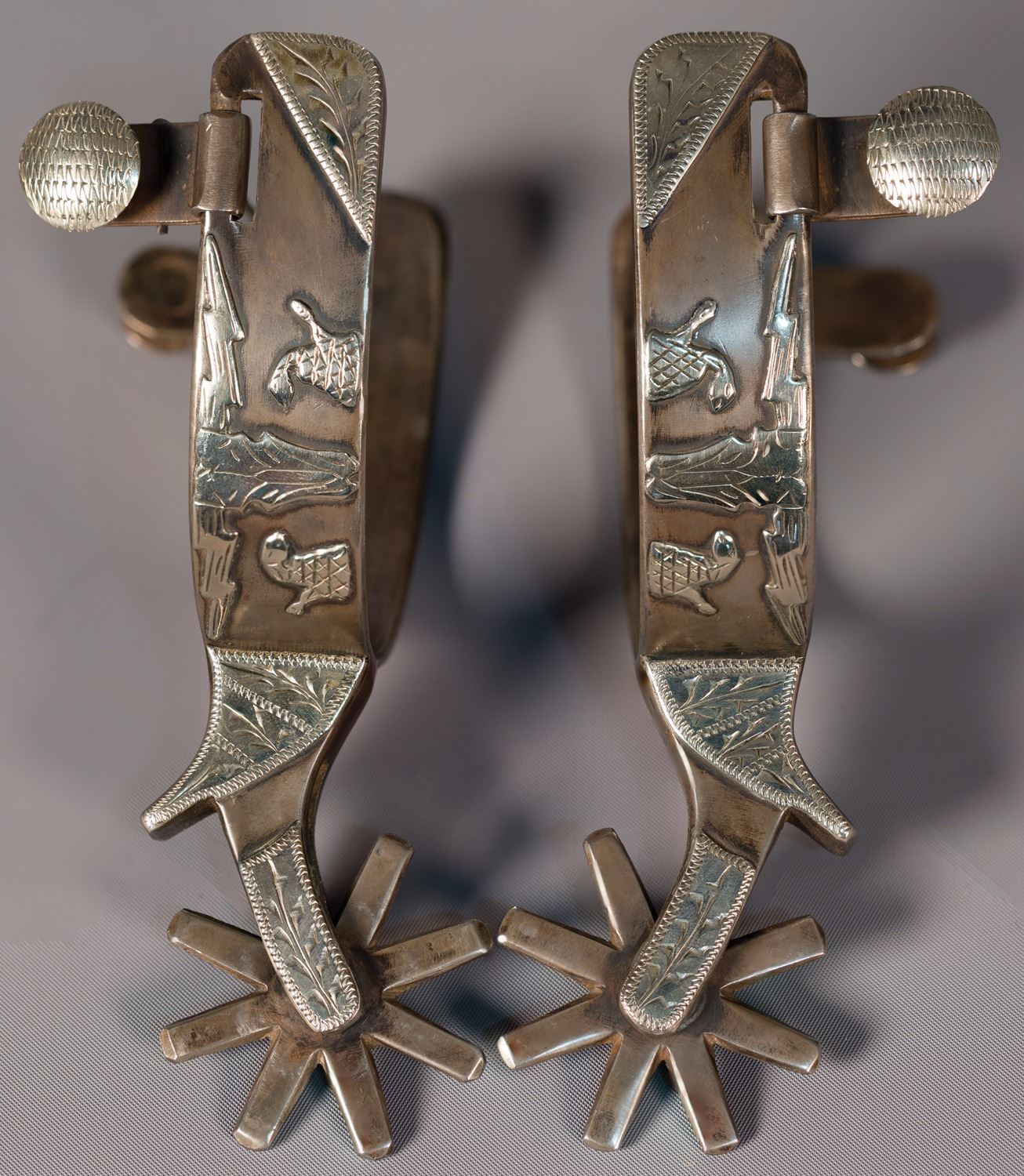 Danny Pollard (Anson, TX) Longhorn Spurs