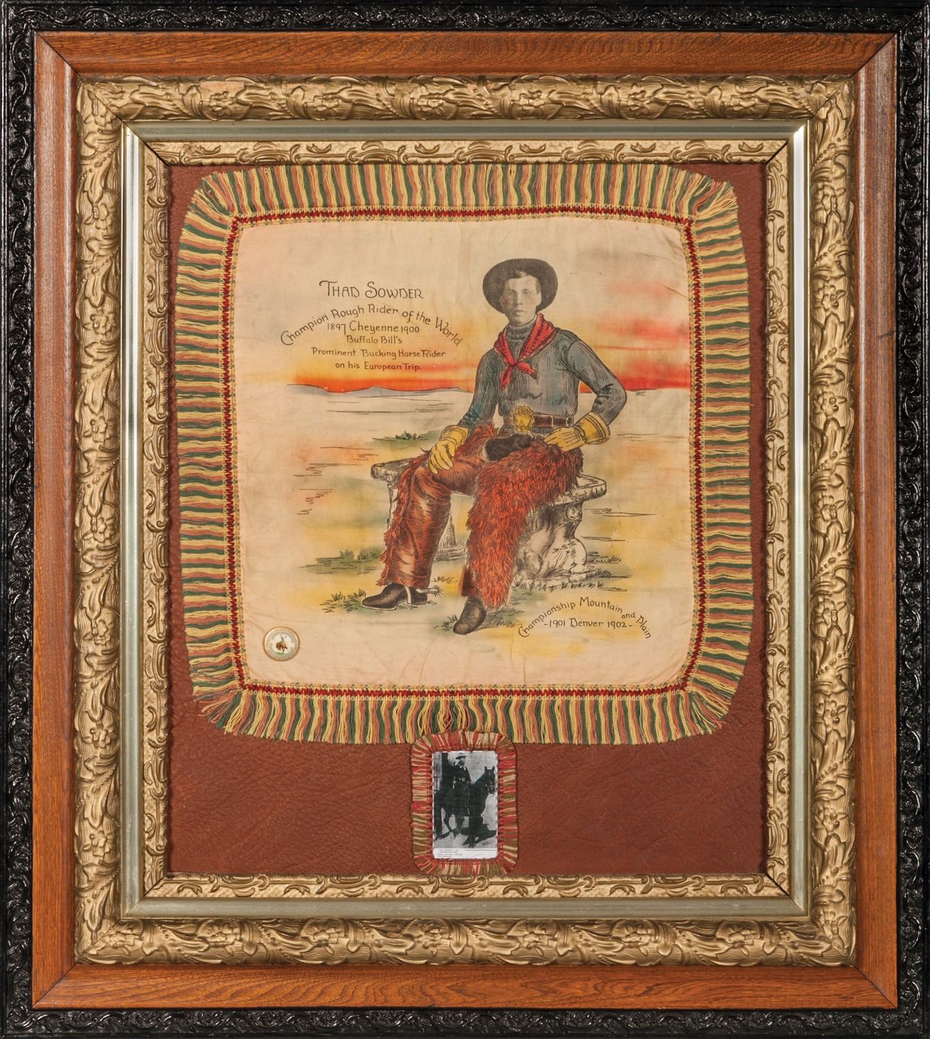 Thad Sowder, Championship Souvenir Silk Cover