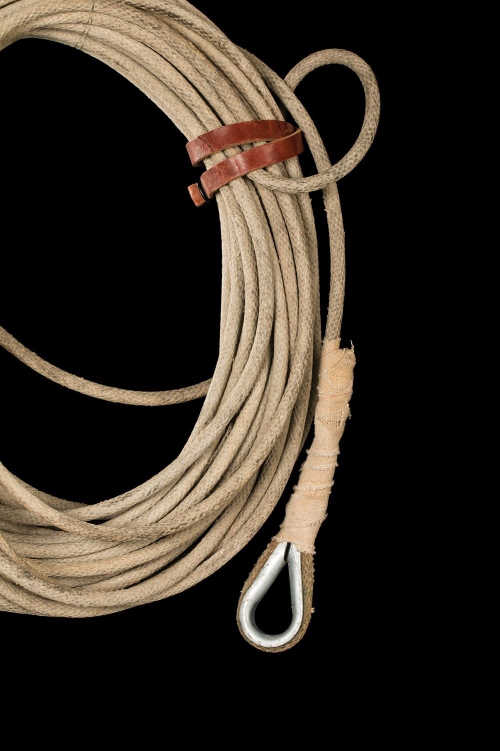 Tom Mix Big Horse Catch Rope