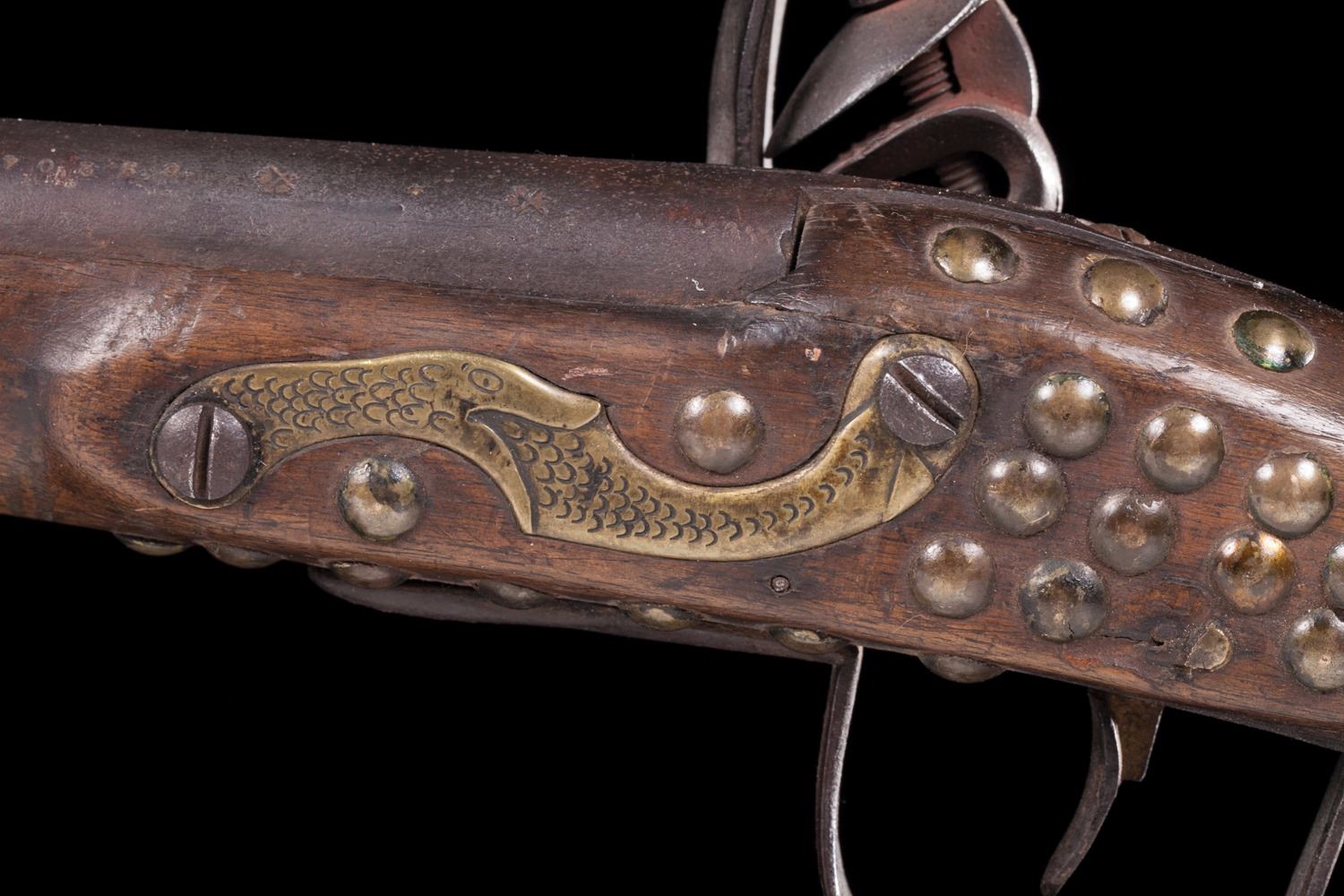 Decorated Flintlock Trade Gun