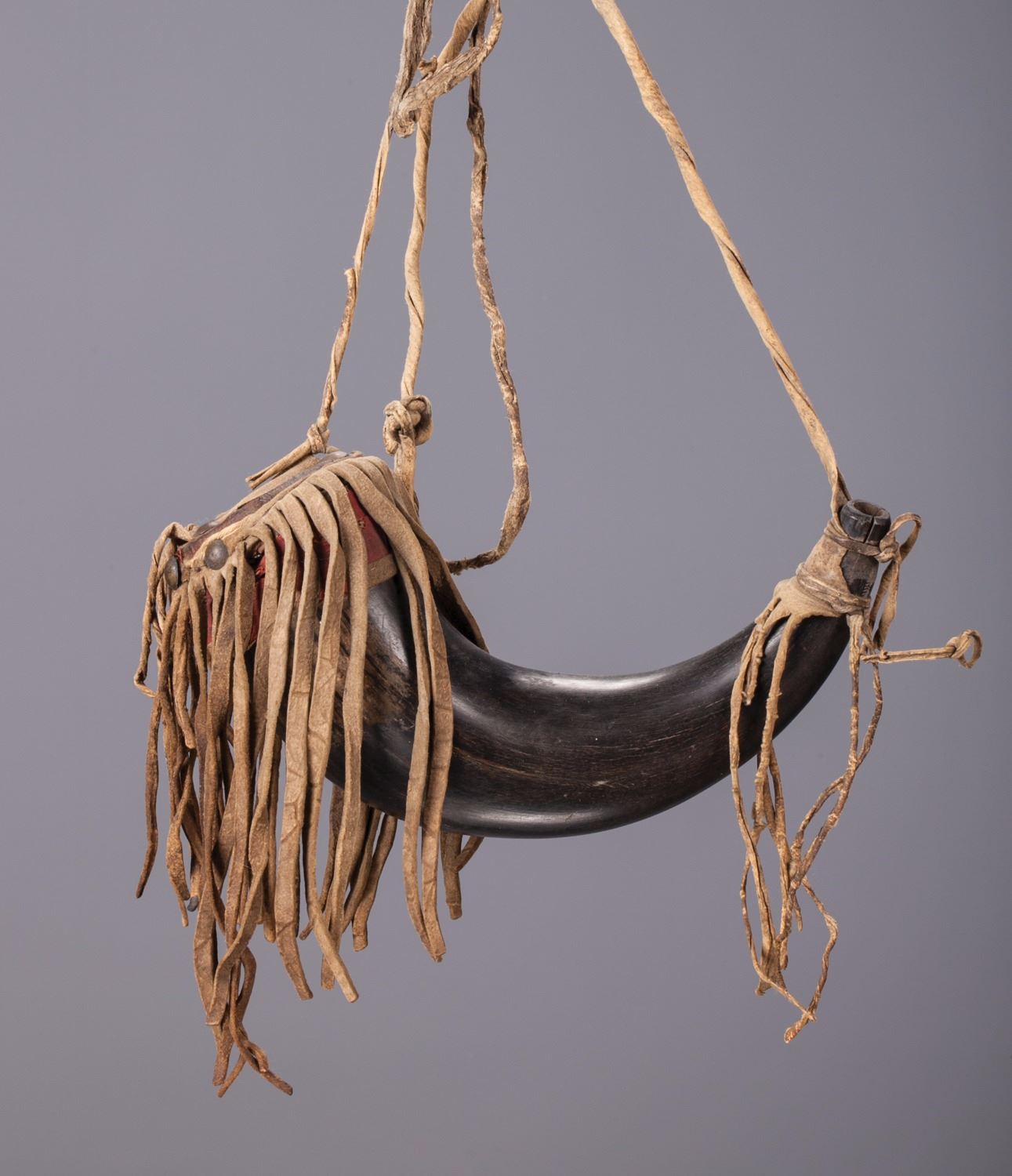 Early Buffalo Powder Horn