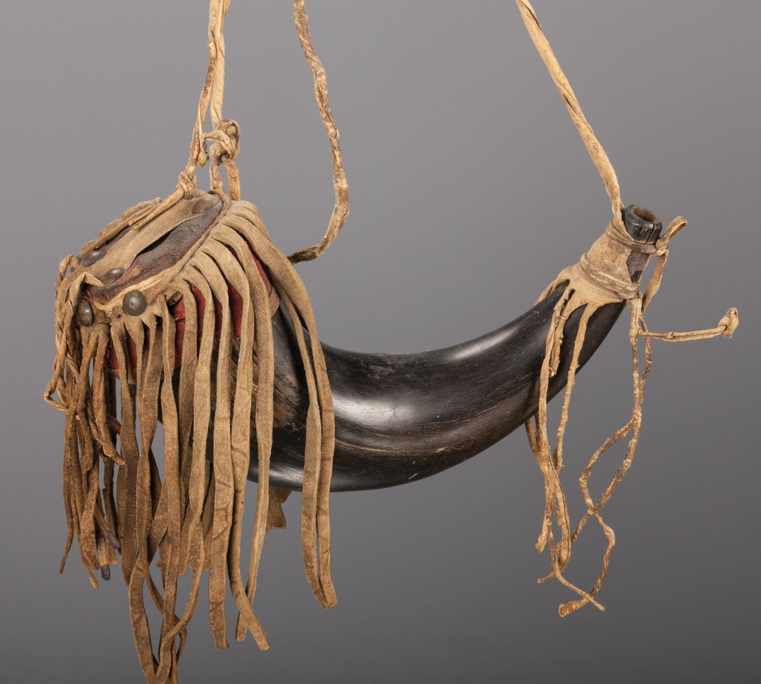 Early Buffalo Powder Horn