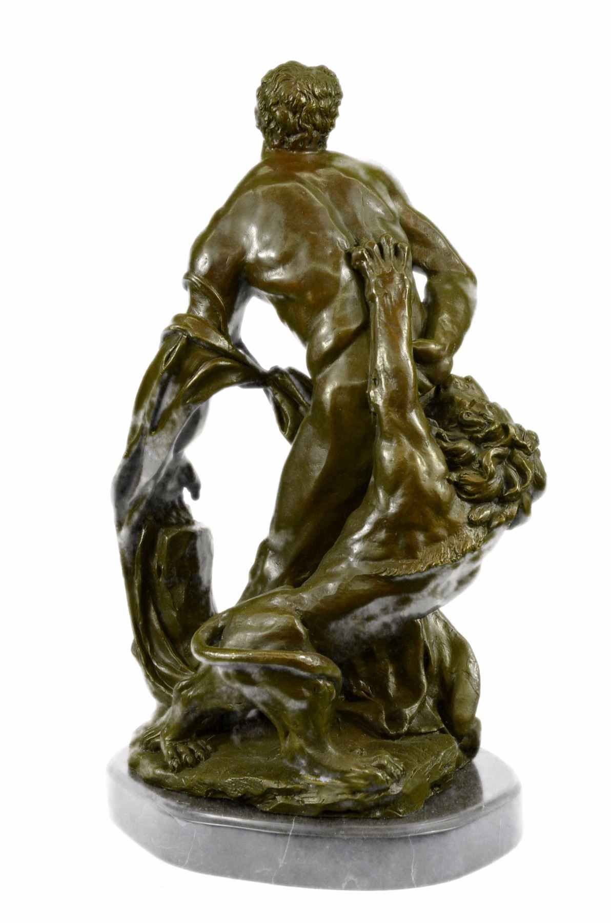 Milo of Croton Bronze Statue Puget Greek Wrestler