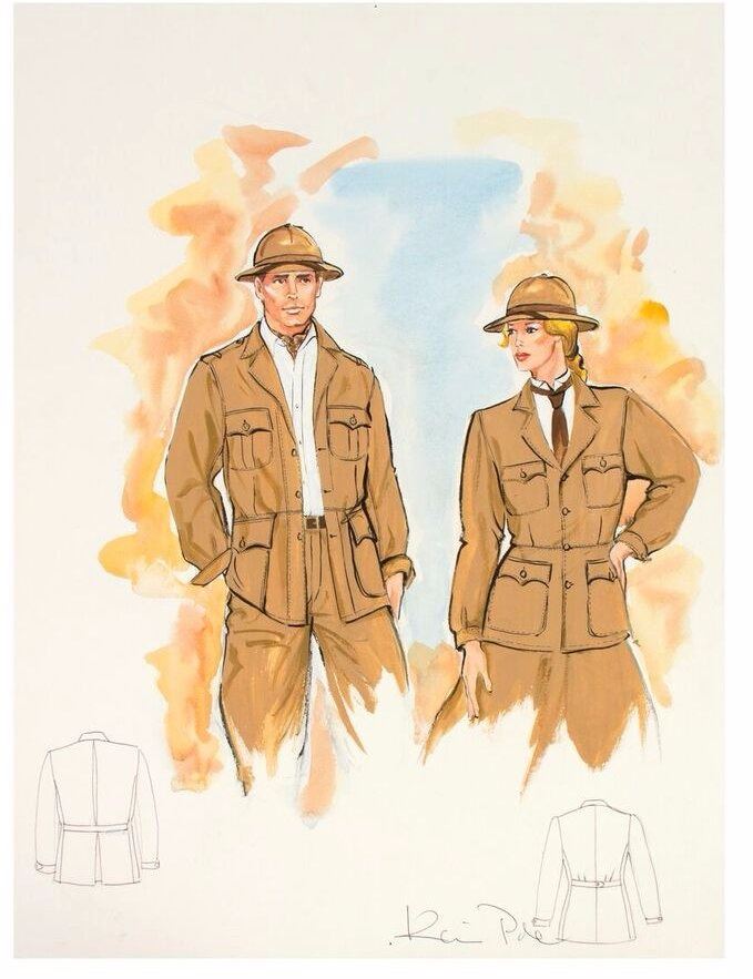 "Indiana Jones Adventure" Wardrobe Jacket Designs. - Van Eaton Galleries