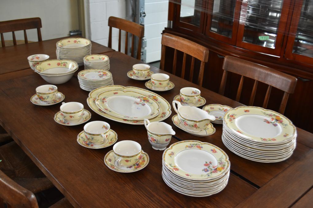 Large selection of Johnson Bros. tableware including dinner plates ...