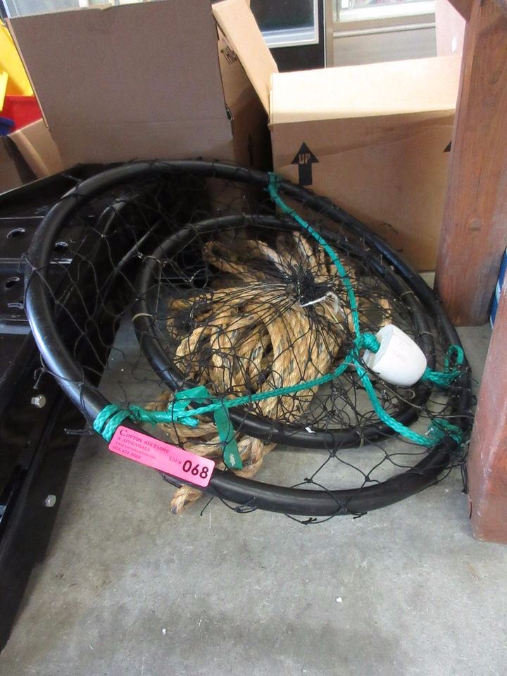 Crab Trap & Large Rope
