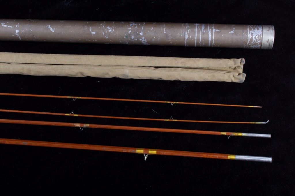 Early Granger Special Bamboo Fly Rod w/Metal Case