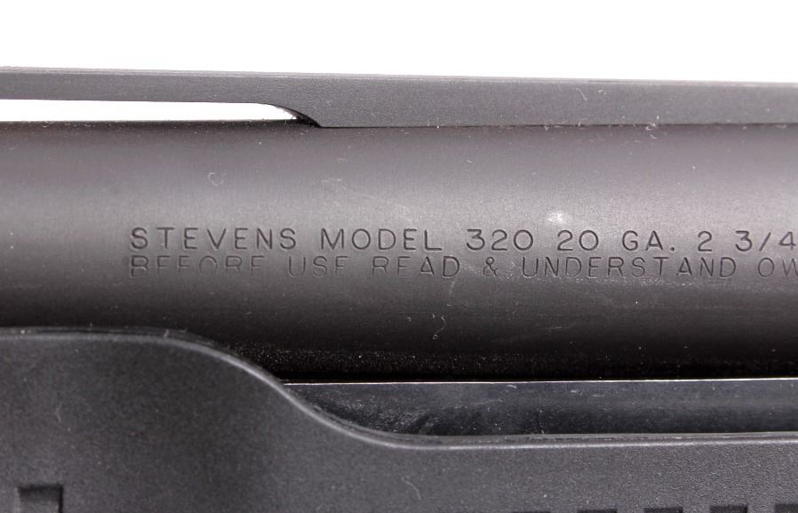 Stevens Model 320 20 Gauge Pump Action Shotgun