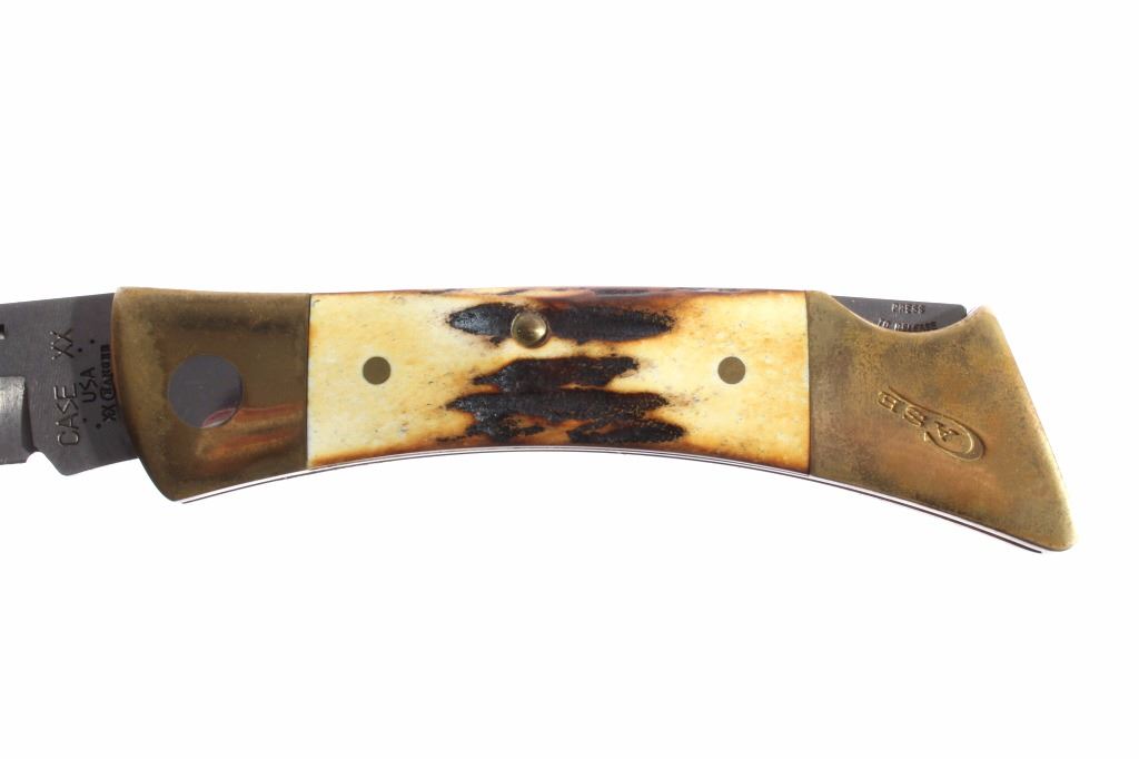 Case XX 4 Blade Changer Folding Stag Handle Knife