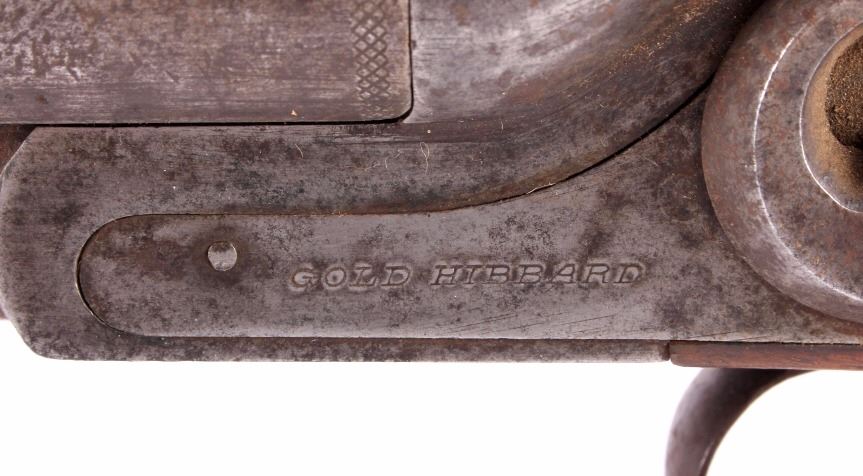 Gold Hibbard Double Barrel Exposed Hammer Shogun