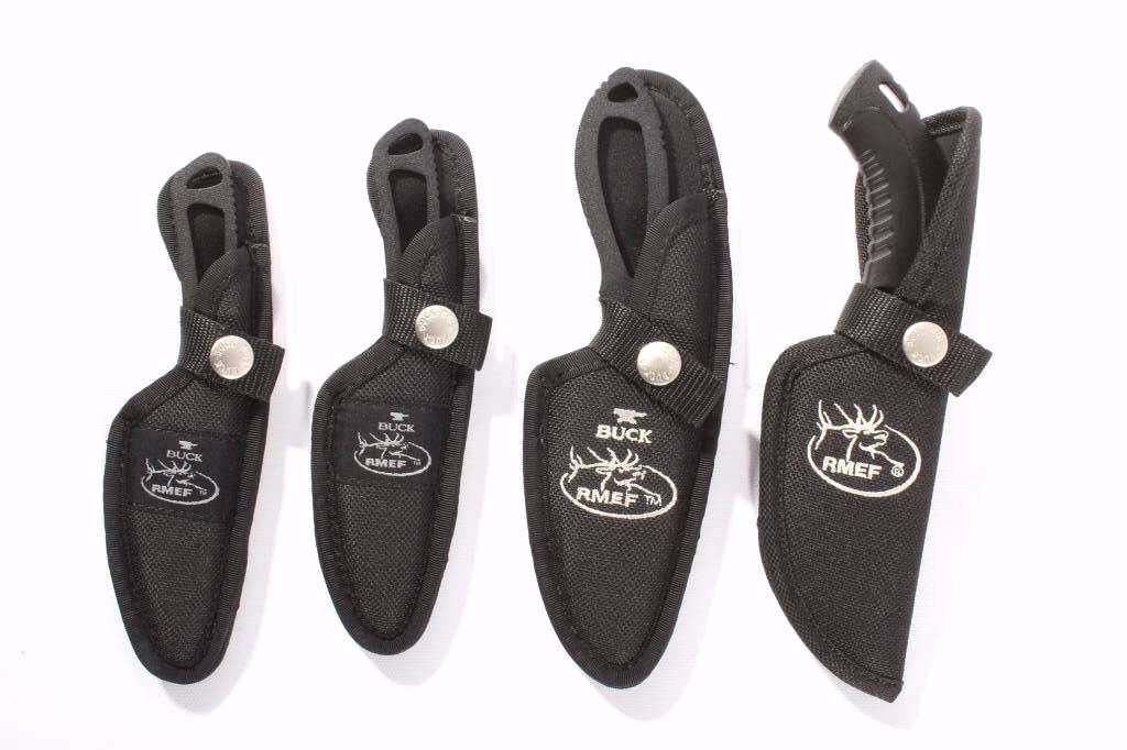 RMEF Buck Knives Paklite & Omni Hunter Knives NIB