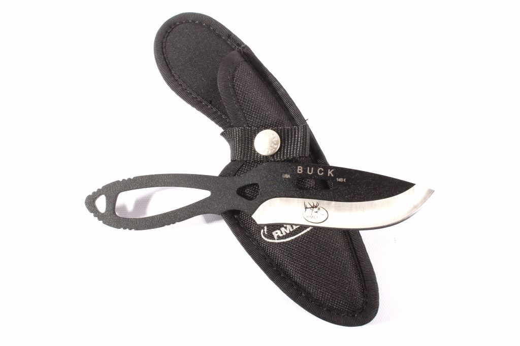 RMEF Buck Knives Paklite & Omni Hunter Knives NIB