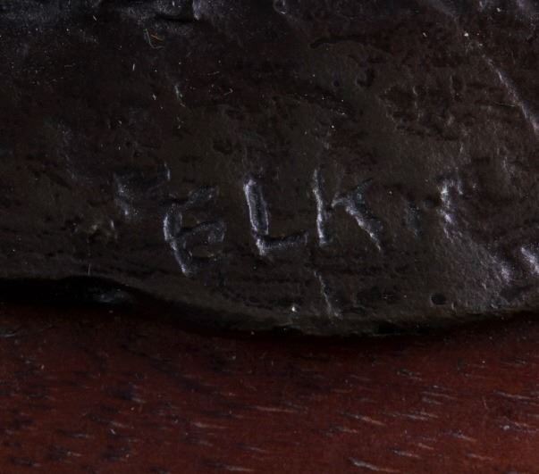 Bill Rains Original Montana Elk Bronze