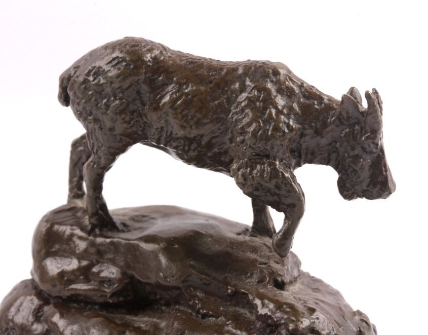 Bill Rains Original Montana Goat Bronze