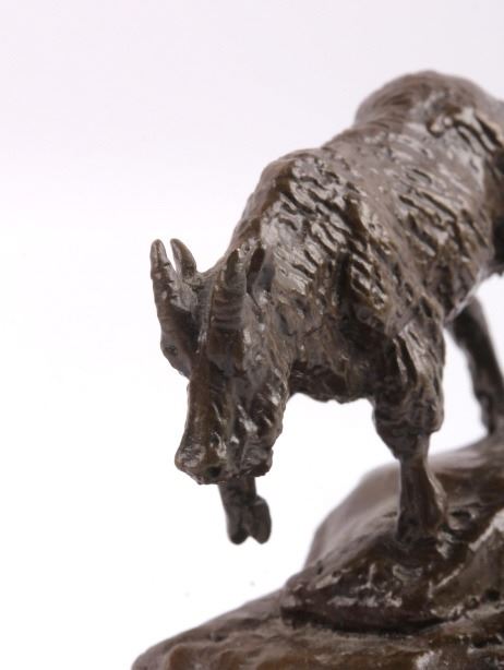 Bill Rains Original Montana Goat Bronze