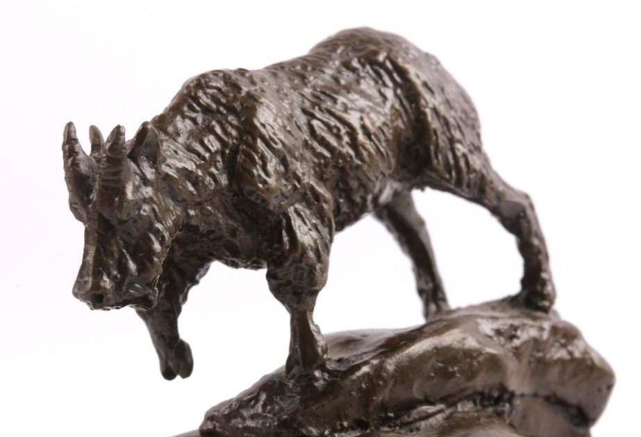 Bill Rains Original Montana Goat Bronze