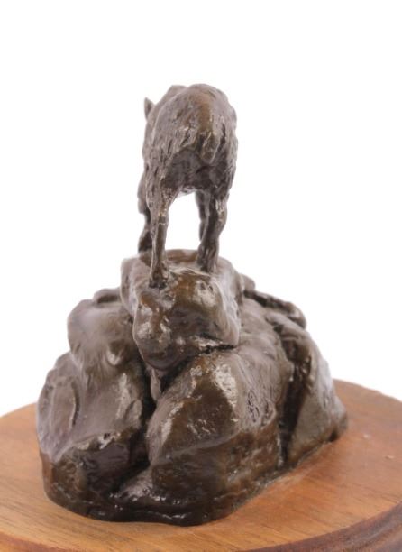Bill Rains Original Montana Goat Bronze