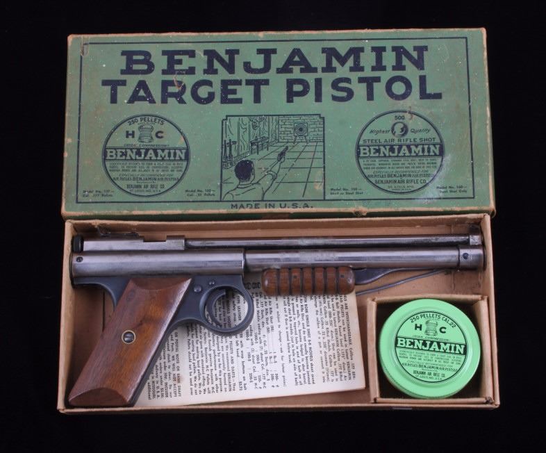 Benjamin Franklin Model 132 .22 Caliber Air Pistol