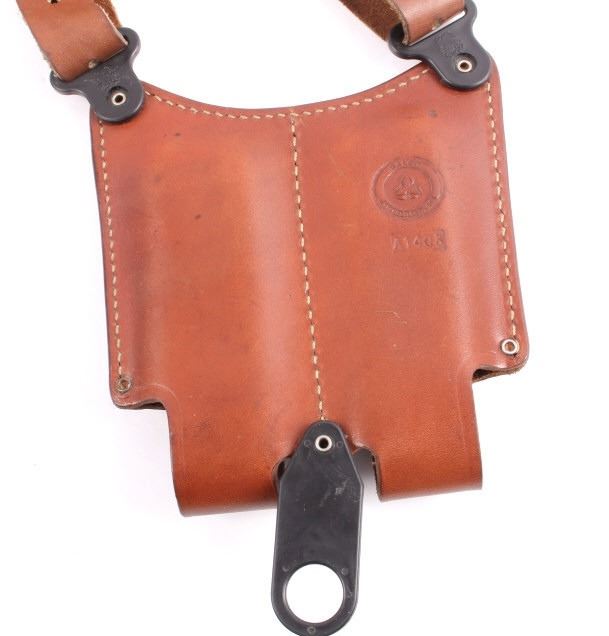 Vintage Galco Leather Shoulder Holster & Mag Pouch